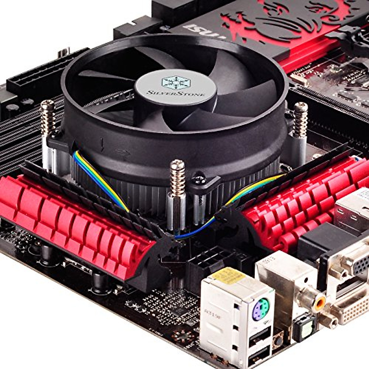 SilverStone Technology Nitrogen Series Low Profile CPU Cooler RL-NT09-115X