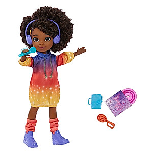 Mattel Karmaâ€™s World Singing Doll Set with Accessories & Collectible Record, Sings 2 Songs