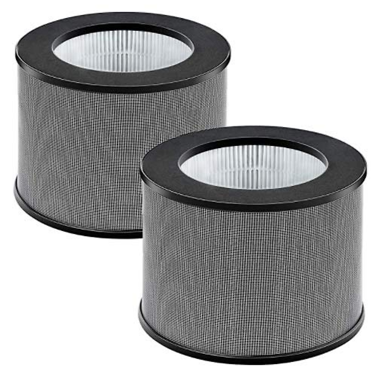 Nyemo TT-AP006 HEPA Replacement Filter Compatible with Black TT-AP006 Air Purifier, 3-in-1 H13 True HEPA with Activated Carbon Pre-Filter, 2 Pack