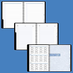 2021 Daily Appointment Book & Planner by AT-A-GLANCE, 6-1/2" x 8-3/4", Medium, The Action Planner, Black (70EP0305)