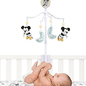 Lambs & Ivy Disney Baby Moonlight Mickey Mouse Musical Baby Crib Mobile Soother