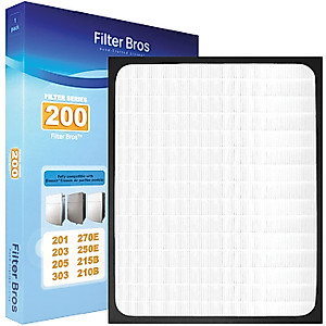 Filter Bros 200 HEPA Replacement Filter Particle Fits BLUEAIR 205, 280i