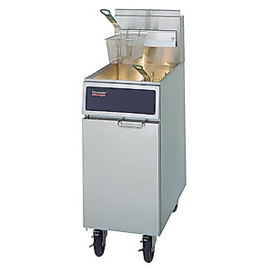Natural Gas Frymaster GF40SD Gas Floor Fryer 50 Pounds