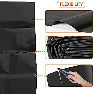 Toriexon LDPE Pond Liner 15X20FT, 20 Mils Thickness Pond Lining for Fish Pond, Fountain, Koi Pond Liner, Waterfall and etc.