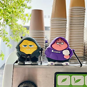 [2Pack] Airpods 3rd Generation Case,AirPods 3 Cartoon Character Case 3D Cute Funny Anime Characters,Advanced Soft Silicone AirPods 3 Case Cover.