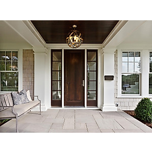 Architectural Mailboxes Wayland Galvanized Steel Wall Mount Mailbox, 2689RZ, Rubbed Bronze, Small Capacity