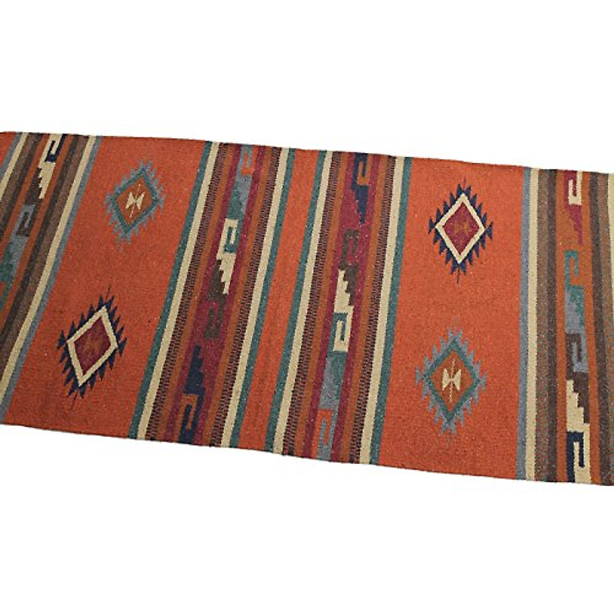 Onyx Arrow Southwest Décor Area Rug, 32 x 64 Inches, Diamond Dust Rust
