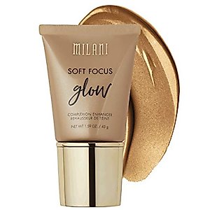 Milani Soft Focus Glow Complexion Enhancer - Bronze Glow (1.59 Ounce) Vegan, Cruelty-Free Liquid Highlighter that Brightens Skin & Diffuses Fine Lines
