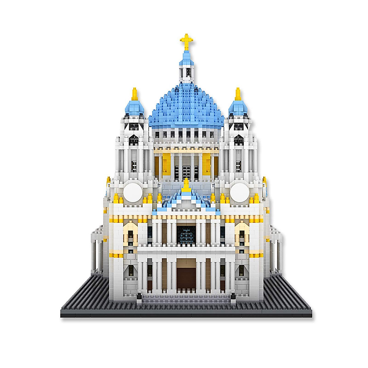 St.Paul's Cathedral Castle Collection Famous Architecture Model Building Block Set (7053pcs ) Micro Mini Bricks Toys Gifts for Kids and Adults
