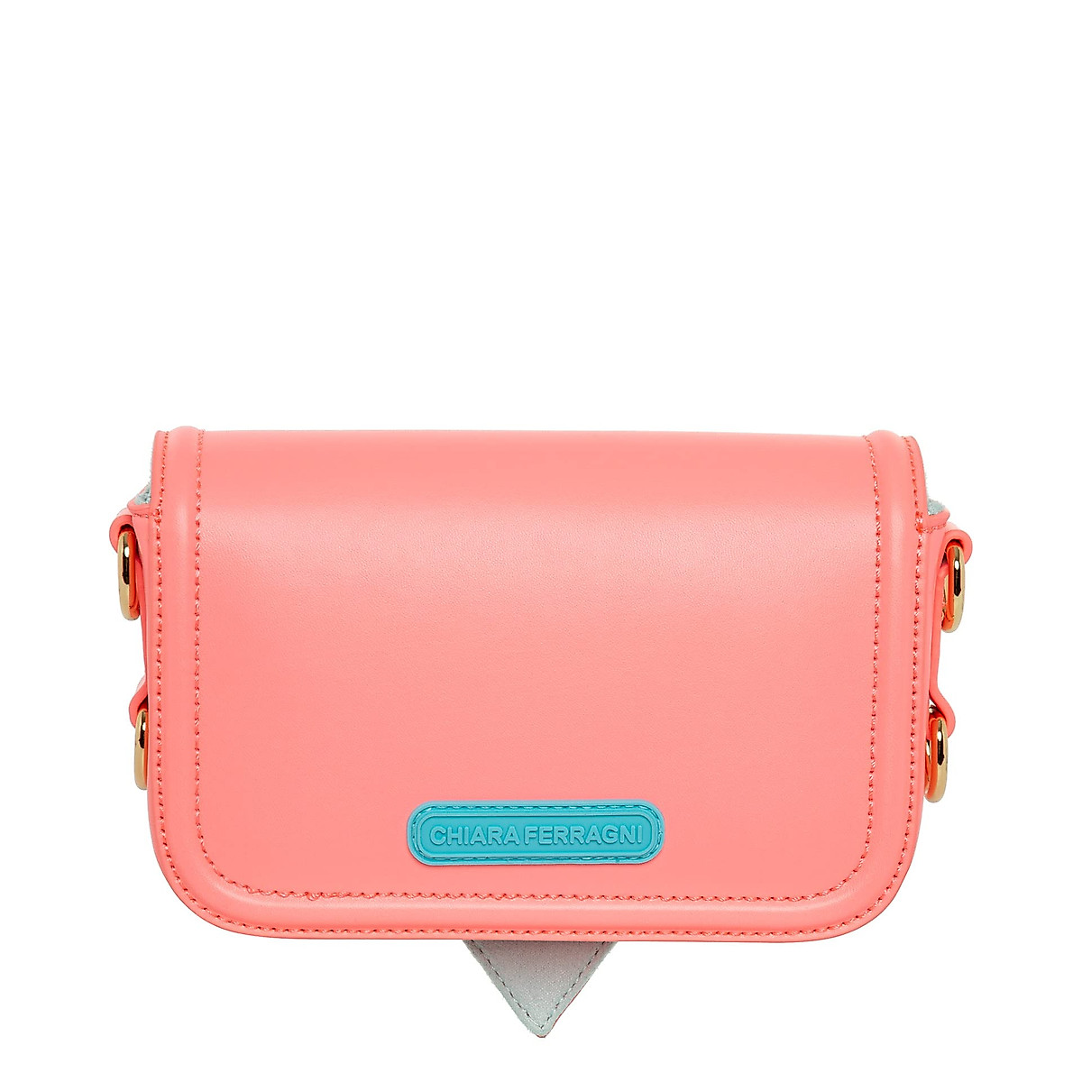 Chiara Ferragni women Eyelike crossbody bags salmon rose