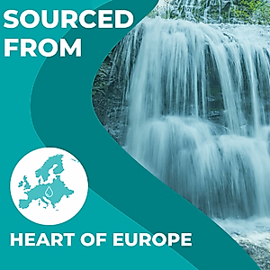 Long Life Dog Water - Natural Spring Water for Dogs, pH-Balanced Dog Water, Helps with Electrolytes for Dogs & Improve Dog Hydration, Mineral-Free - 16.9 oz 6-Pack with Free Cooling Dog Bowl 32oz