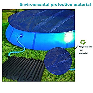 GorNorriss Pool Ground Cloth for Above Ground Pools, Rectangle Swimming Pool Mat, Pool Cover for Garden Outdoor Paddling Family Pools, Waterproof, Breathable, Blue (2M x 4M)