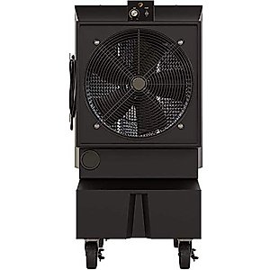 Big Ass Fans Cool-Space 300 Portable Evaporative Cooler, 18 Inch Diameter Fan, Indoor or Outdoor Use, Continuous or Fillable (16 Gallon Capacity), Variable Speed