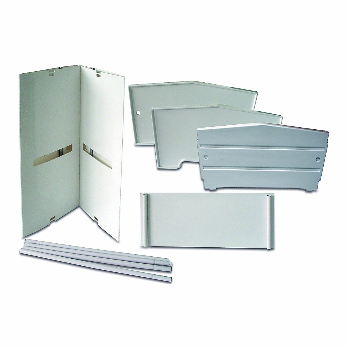 Portable Counter Display with Header, Counter, Black Color Bag,22x28