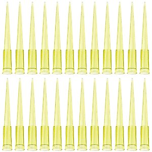 OIIKI 200ul Pipette Tips, 1000pcs Universal Liquid Pipettor Tips, Clear Yellow, DNase/RNase Free Disposable Pipette Pipettor Transfer Pipettes for Laboratory