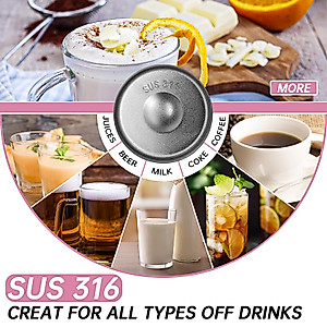 SEYGA 24 oz Insulated Tumbler with Handle |Spill Proof| Coffee Mug Travel Car Thermos Cup Water Bottle for Sport,Office,Ice Drink,Hot Beverage (Blue black)