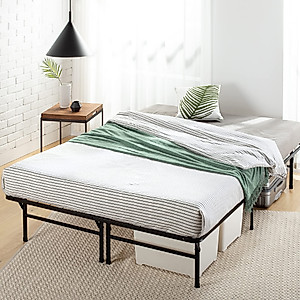 ZINUS SmartBase Heavy Duty Mattress Foundation / 14 Inch Metal Platform Bed Frame / No Box Spring Needed / Sturdy Steel Frame / Underbed Storage, King
