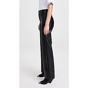 ASKK NY Women's Vegan Brighton Pants, Black, 24