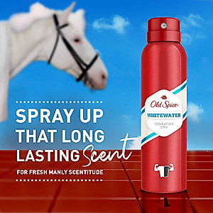 Old Spice Whitewater Deodorant Body Spray For Men, 150 ml, 6 Packs