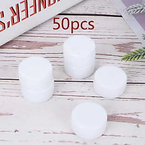 balacoo 50Pcs Baby Rattle Box Balls Rattle Box Repair Noise Maker Insert Squeaker Baby Rattle Toy Accessories DIY Craft Supplies