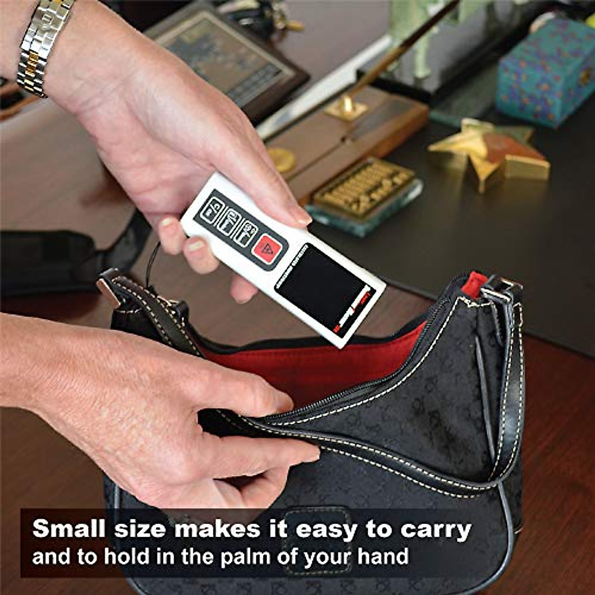 Calculated Industries 3356 Laser Dimension Master 130 Compact Digital Distance Measurer with 130-foot Range and Bright Color Display for Real Estate and Interior Design Pros