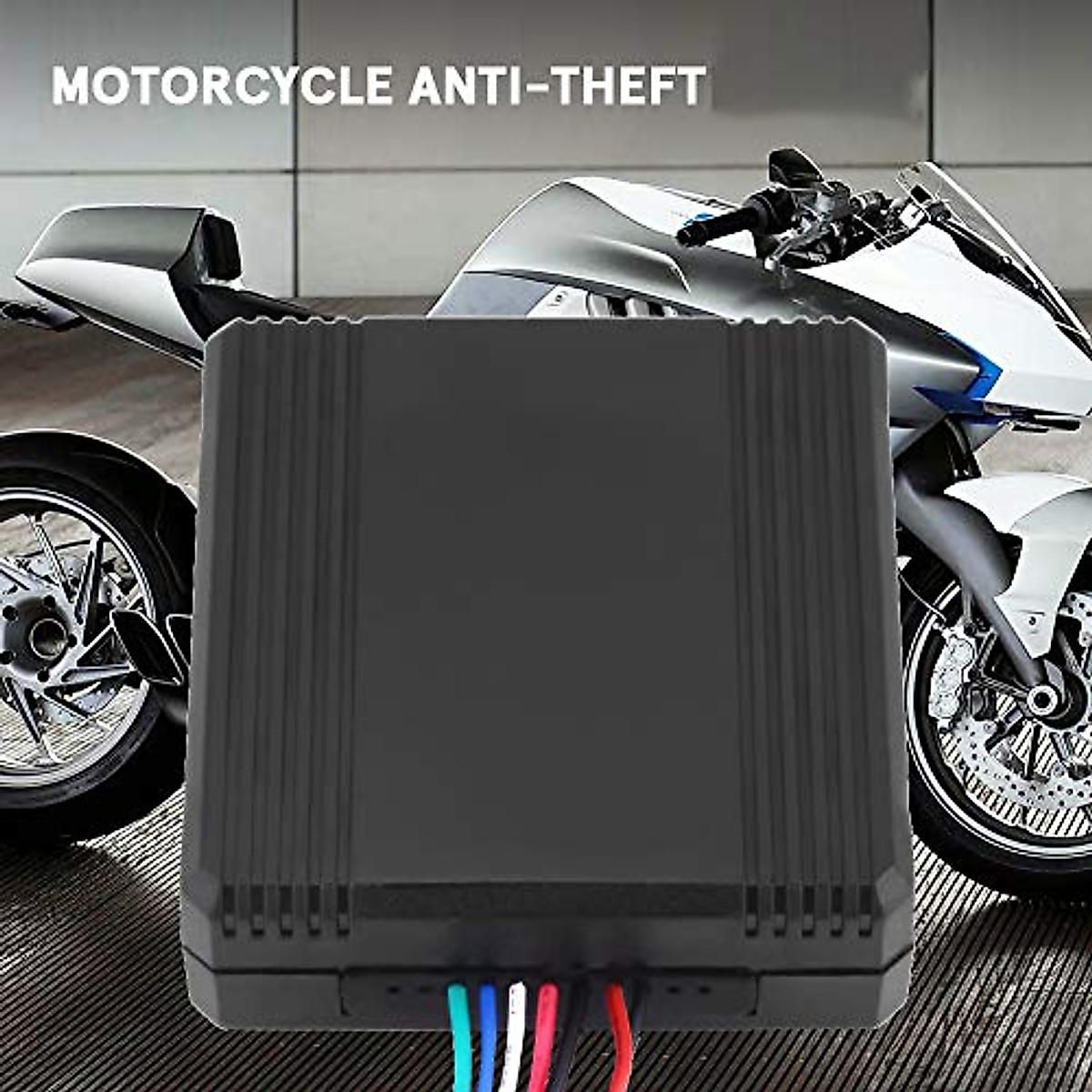 EVGATSAUTO Car Alarm System,Motorcycle ID Card Lock Anti-Theft Security System Smart Induction Sensor