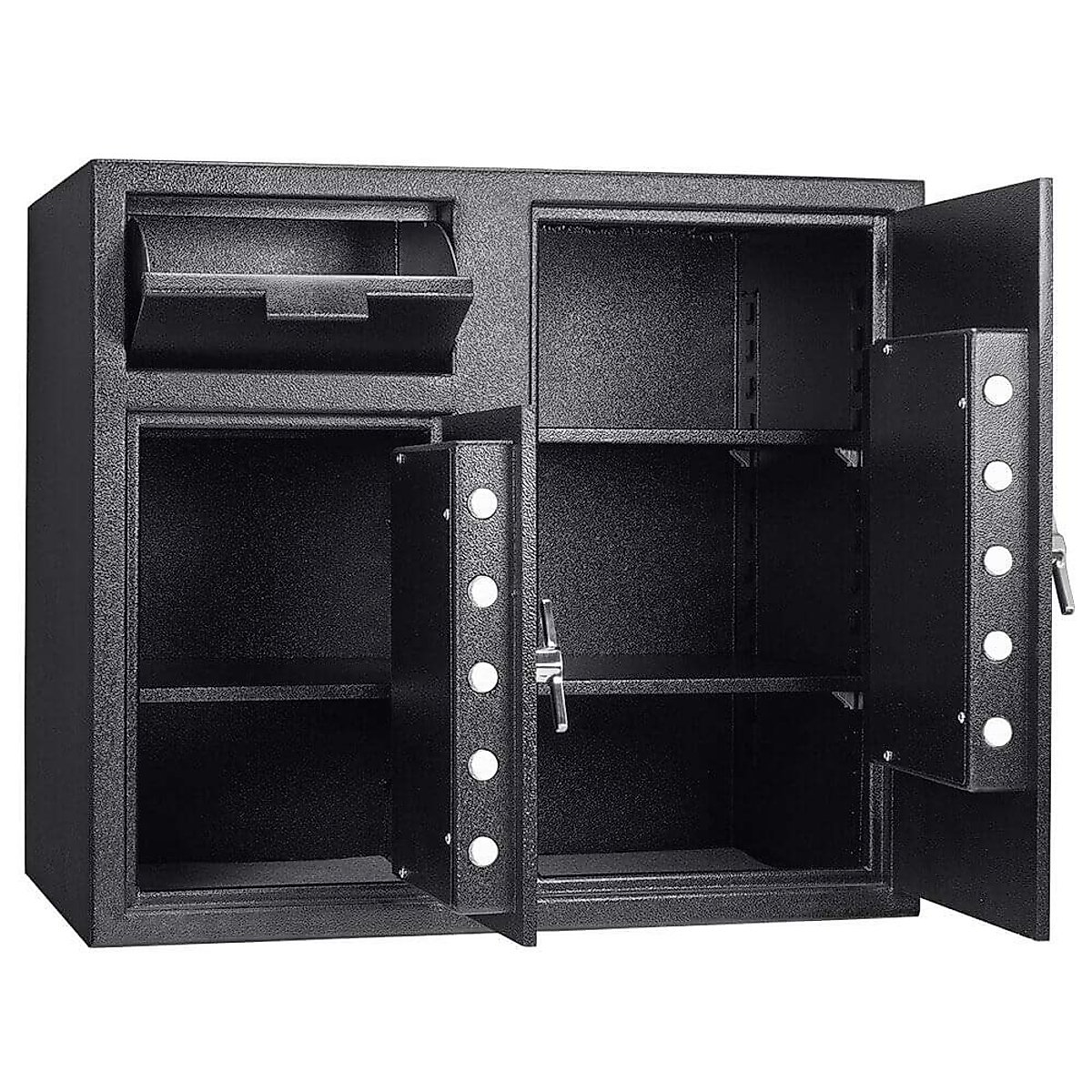 Barska New Large Double Door Vault Safe Keypad Lock Cabinet with Depository Drop Slot