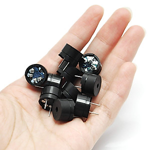 Gikfun 5V 2 Terminals Passive Electronic Buzzer for Arduino (Pack of 10pcs) EK2146