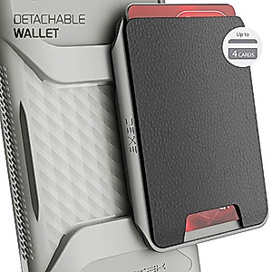 Ghostek Exec Galaxy Note 10 Plus Wallet Case Card Holder with Built-in Magnet for Car Mounts and Easily Detachable Leather Card Pocket for Wireless Charging Samsung Galaxy Note10+ (6.8 Inch) - (Black)