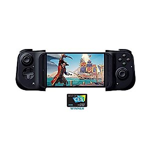 Razer Kishi for Android - Smartphone Gaming Controller (USB-C Connection, Ergonomic Design, Individual Fit for Mobile Phones, Analog Stick, Ultra Low Latency) Black