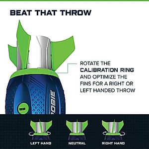 Aerobie Sonic Fin Football, Aerodynamic Russel Wilson Foam Football Toy, Outdoor Games for Kids and Adults Aged 8 and Up