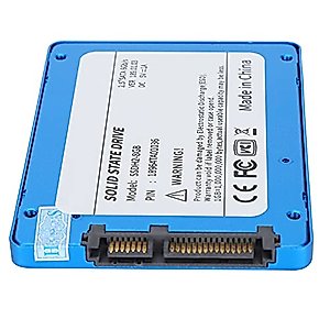 Garsentx Hsthe Sea SSD Automatic Recognition Intelligent Error Correction Blue Metal 2.5‑inch Hard Drive for Storing Data for OS X/Linux/Windows XP/Win/7/8/10 (8GB)