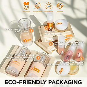 I'm Meme Blush - Bare Cheek Liquid | Lightweight with Sheer Pigmentation, Natural Rosy Finish, Portable, 002 Bouncy Berry, 0.10 Oz