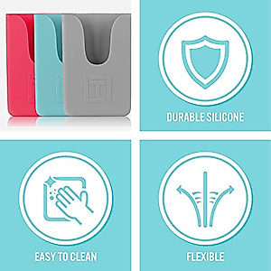 Tributary Brands - Phone Holder Compatible with Bogg Bag - Universal and Made of Silicone Grey