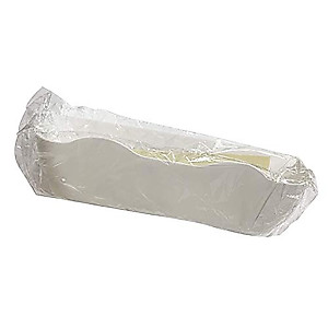 MEOLY Wall Mounted Shoe Rack 4pcs Pack Plastic Hanging Over Door Shoe Rack Storage Organizer Holder Hanger with Adhesive Tape (White)