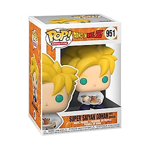 Funko POP Animation: Dragon Ball Z - SS Gohan with Noodles, Multicolor