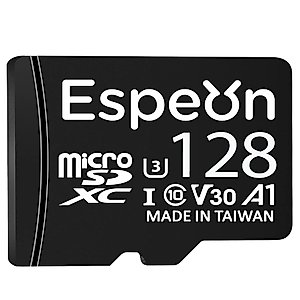Espeon Micro SD Card 128GB with SD Adapter for Smartphone and Tablet MicroSDXC Memory Expansion, Nintendo-Switch, Portable Game Consoles. 4K Video Playback, A1 UHS-I U3 V30 C10, Up to 95MB/s Read