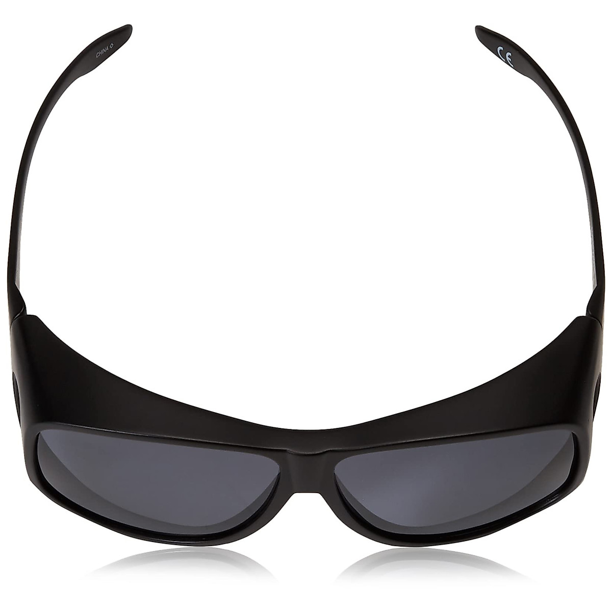 Dioptics unisex adult Solar Shield-classic Fits Over Sunglasses, Grey, 66 mm US