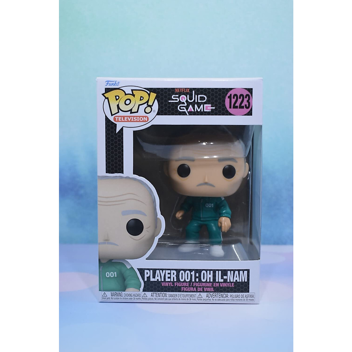 Funko POP TV: Squid Game- Player 001:Oh il-NAM Multicolor