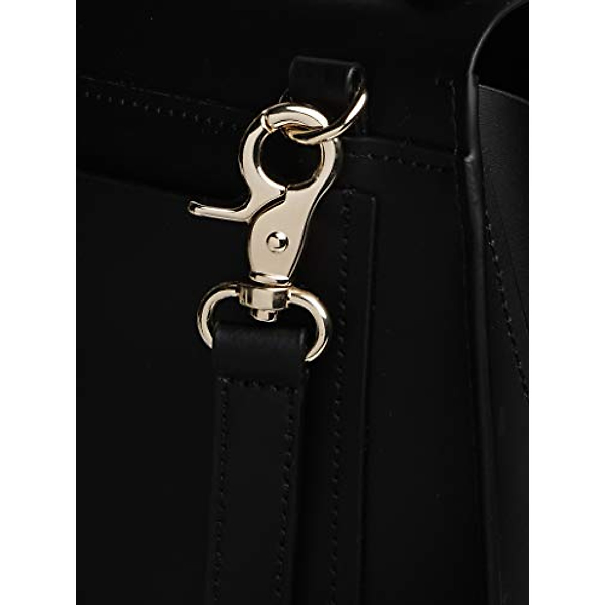 ZAC Zac Posen womens Eartha Iconic Backpack Convertible Top Handle Bag, Black, One Size US