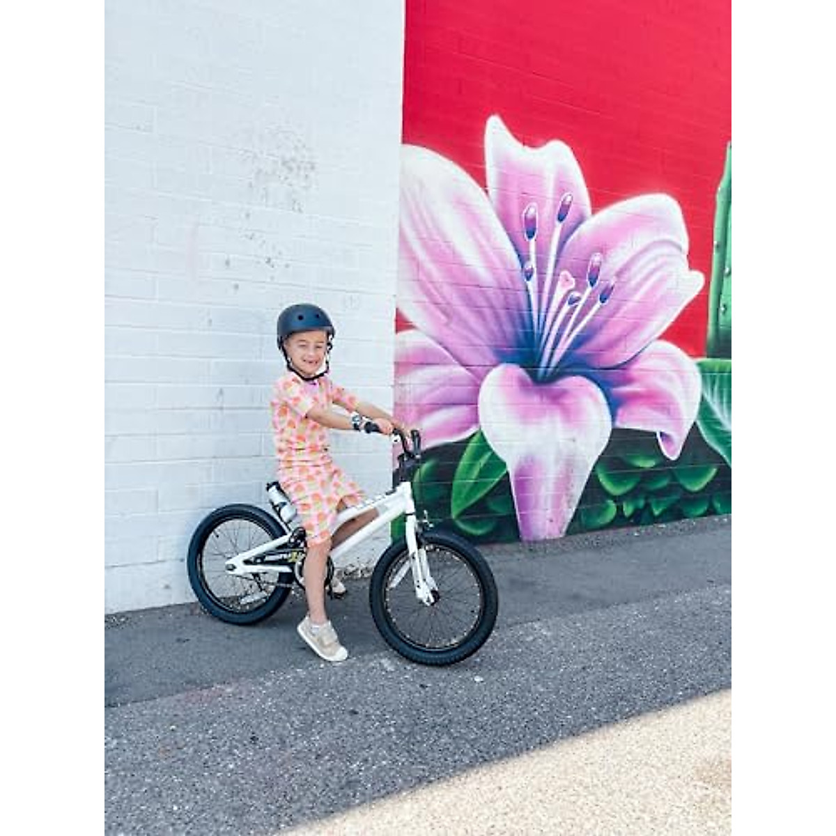 Royalbaby Freestyle Dual Handbrakes Kids Bike, 18 Inch Wheels Learning Bicycle for Beginners Boys Girls Age 5-9 Years, White