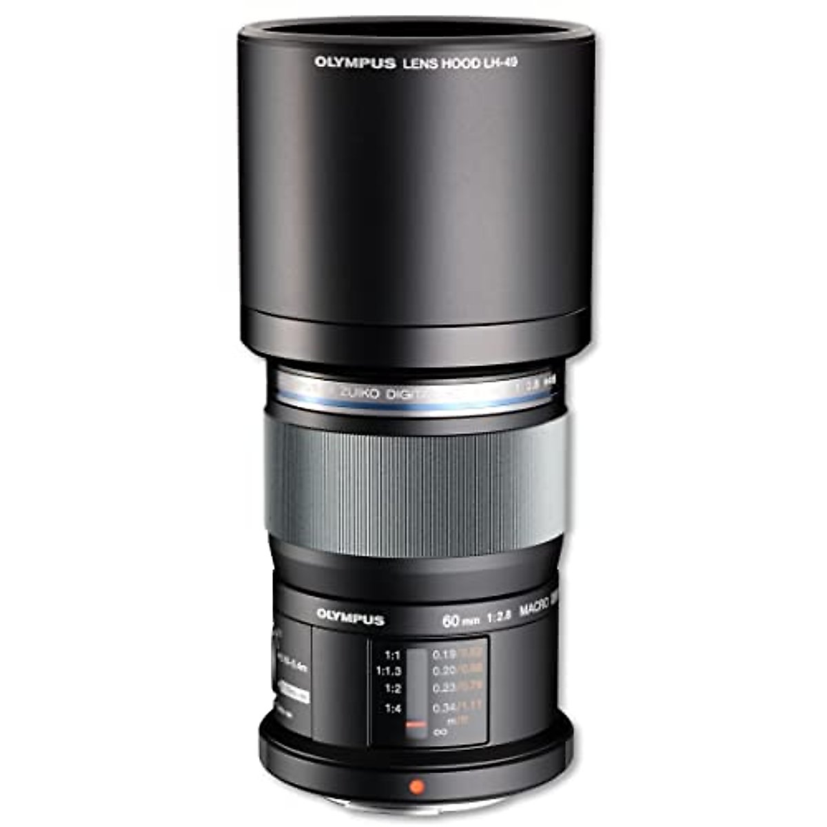 OM SYSTEM OLYMPUS M.Zuiko Digital ED 60mm F2.8 Macro For Micro Four Thirds System Camera, Weather Sealed Design, Focus Limit Switch Bright