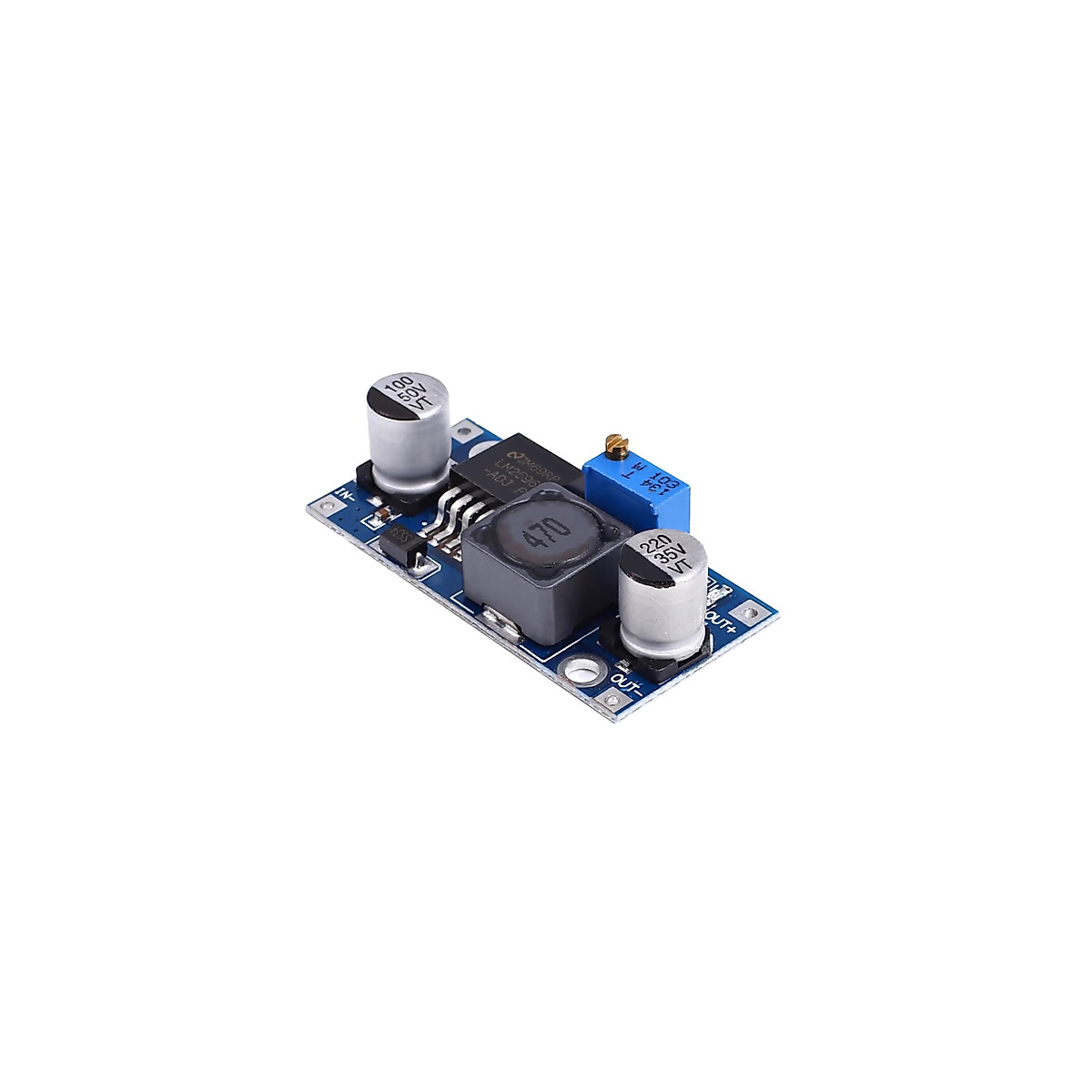Songhe LM2596S Buck Converter 3A DC-DC 3-40V to 1.5-35v DC Regulator Step Down Module High Efficiency (10PCS)