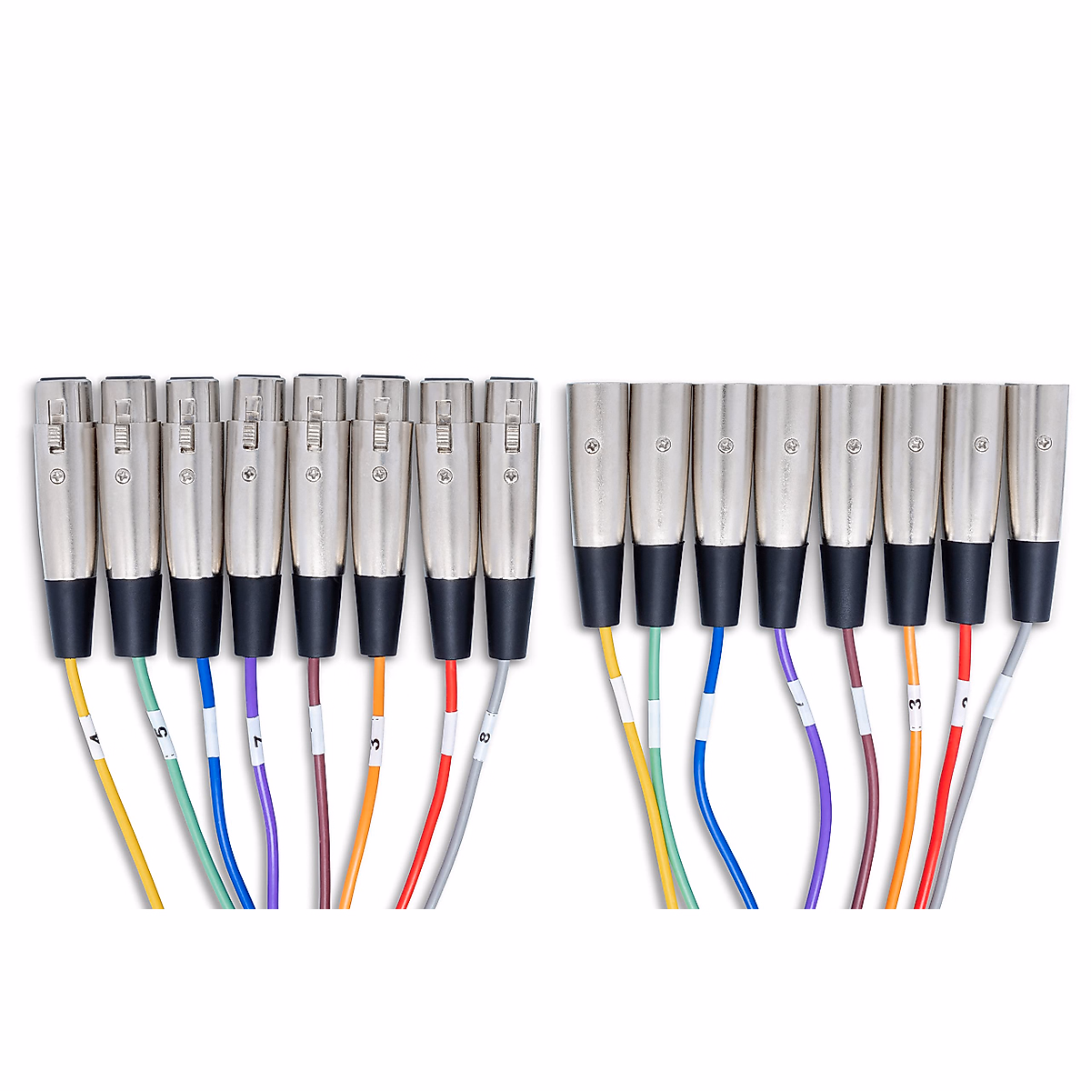 Hosa XLR803 Balanced Snake XLR to XLR Cable - (9.75 Feet)