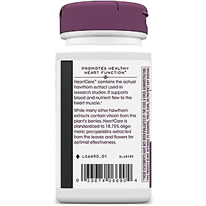 Nature's Way Heart Care Hawthorn Extract, Supports Healthy Heart Function*, 120 Tablets