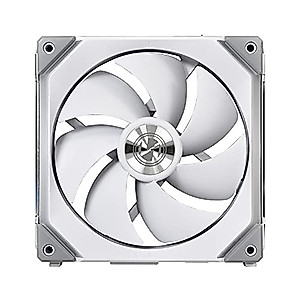 Lian Li UNI Fan SL140 RGB x2 140mm Revolutionized Daisy-Chain ARGB Fan - White (one Controller Included)