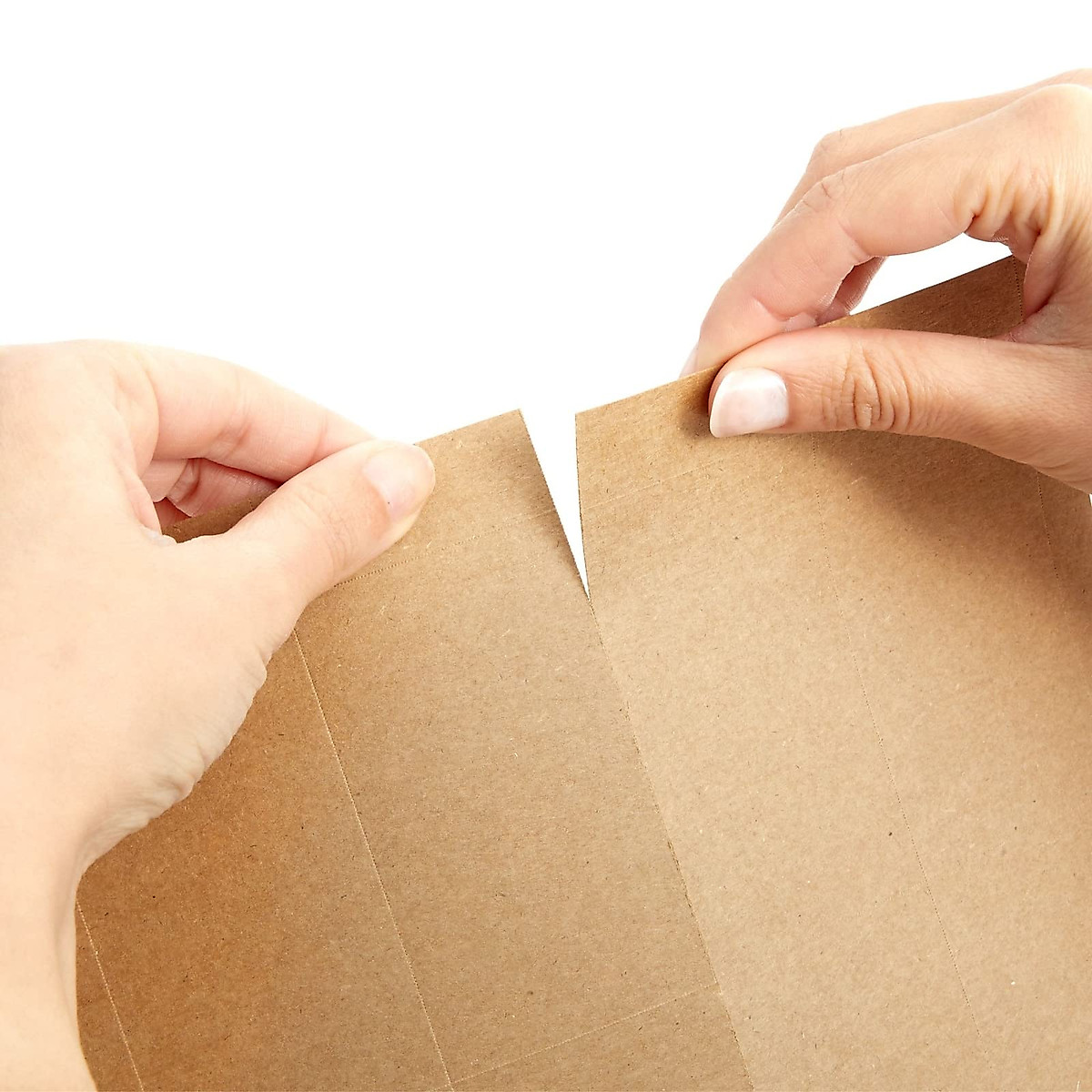 Juvale 1000 Piece Blank Printable Business Cards 3.5 x 2, Kraft Paper Perforated Cardstock for Inkjet and Laser Printers, 10 Cards Per Sheet (Brown)