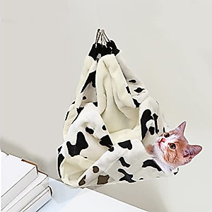 POPETPOP Hamster Bed House Hammock - Small Animal Warm Bed House Guinea Pig Hedgehog Chinchilla Cotton Nest Hamster Accessories for Sugar Glider Hamster Small Bird Pet