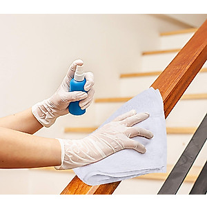 Utopia Towels Kitchen Bar Mops Towels, Pack of 12 Towels - 16 x 19 Inches, 100% Cotton Super Absorbent White Bar Towels, Multi-Purpose Cleaning Towels for Home and Kitchen Bars