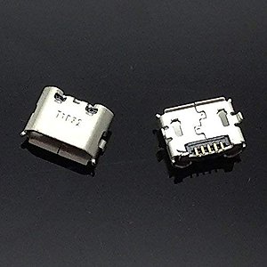 2 PCS USB Data Charging Port Socket Connector for Sony PS4 Controller